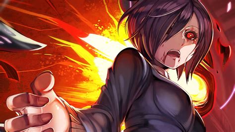 Tokyo Ghoul Digital Wallpaper Anime Tokyo Ghoul Kirishima Touka Hd