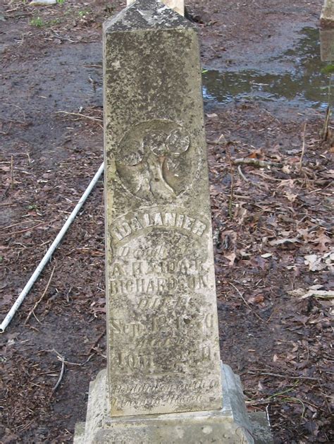 Ida Lanier Richardson Unknown Find A Grave Memorial