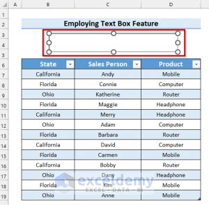 Create A Search Box In Excel With VBA Suitable Examples