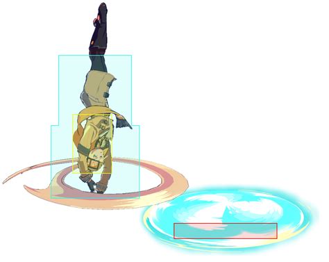 File GGST Millia Rage Tandem Top S Hitbox Png Dustloop Wiki