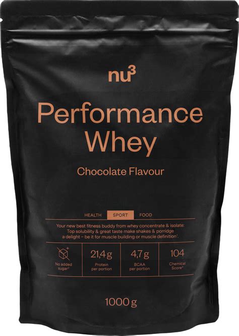 Performance Whey Protein Nu3 Vitalabo