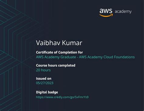Vaibhav Kumar On Linkedin Aws Cloudcomputing Certifiedprofessional