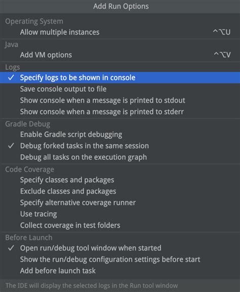 Android Studio 0 2 0 Unit Test No Output On Logcat Stack Overflow