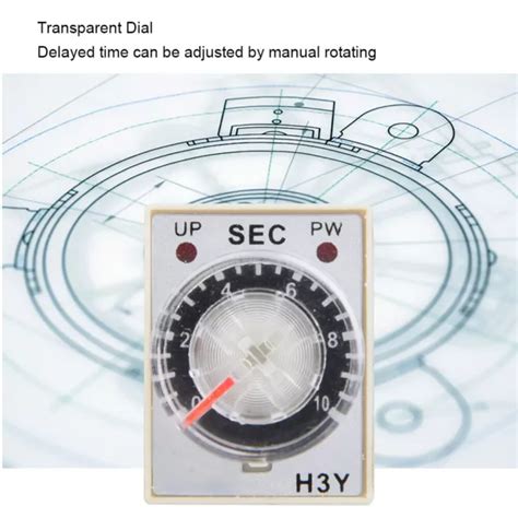 TIME RELAY V DC H Y Delay Timer Time Control Switch S EUR PicClick FR