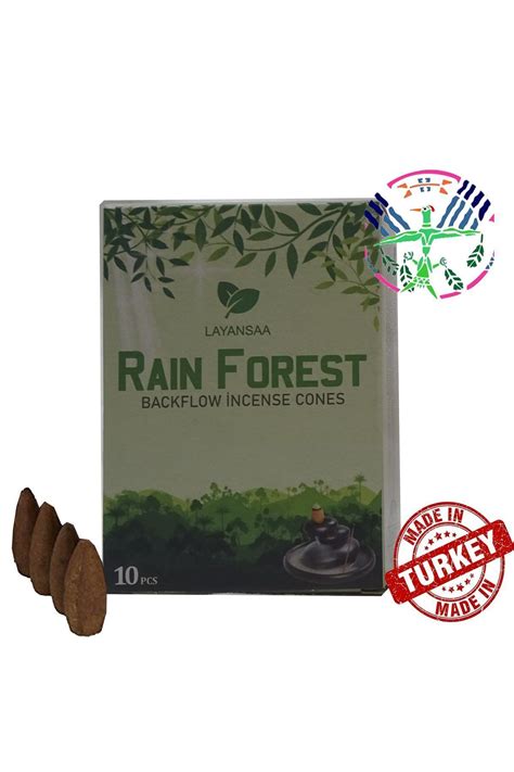 Layansaa Rain Forest Yağmur Ormanları Geri Akış Backflow Özel Aromalı