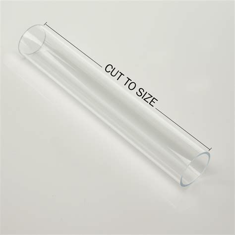 Buy Clear Cut To Size Clear Acrylic Tubes Acme Plastics