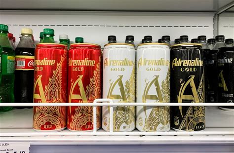 Новая линейка Adrenaline Gold «Избранная энергия» — BRANDS AROUND