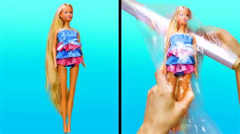 25 Life Hacks With Dolls And Toys Youtube