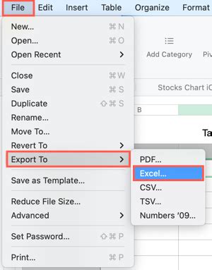 How To Convert Apple Numbers To Microsoft Excel