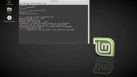 LinuxMint 18 Ubuntu16 04 verschlüsselt neben Window installieren
