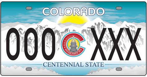 Vote On Colorados 150th Anniversary License Plate Design Cbs Colorado