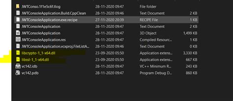 C Jwt Cpp Library Lnk2019 Unresolved External Symbol Stack Overflow