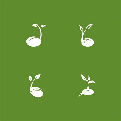 Growing Plant Logo Vector Art Icons And Graphics For Free Download