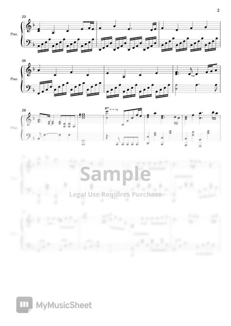 Go Shiina 귀멸의칼날ost 탄지로의노래 Tanjiro Theme Demon Slayer Sheets By Brittenssem