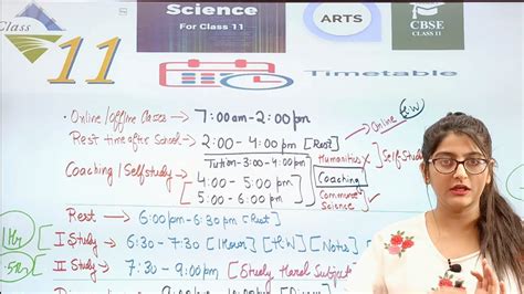 Timetable For Class 11 Youtube