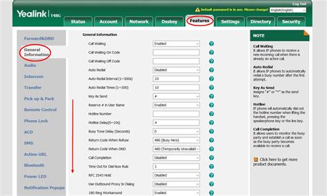 Manual Configuration Of Yealink Ip Handsets Knowledge Base Centre