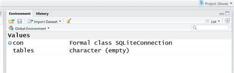 Sqlite File Is Shown Empty In Python And R Stack Overflow