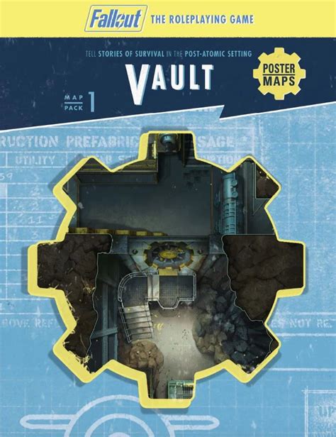 Fallout The Roleplaying Game Map Pack 1 Vault Rpg Według