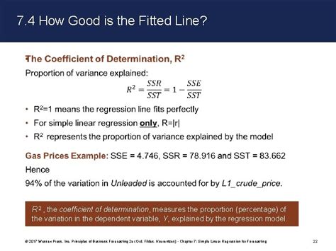 Chapter 7 Simple Linear Regression For Forecasting Chapter
