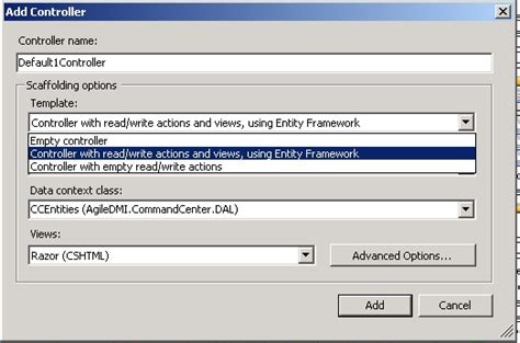 any plan to add scaffolding templates to asp mvc using kendo in ui