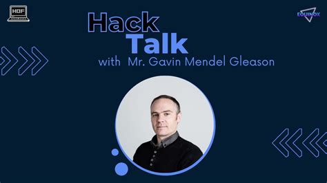 Hack Talk Mr Gavin Mendel Gleason Iiit Lucknow Youtube