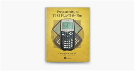 ‎programming The Ti 83 Plusti 84 Plus Sur Apple Books