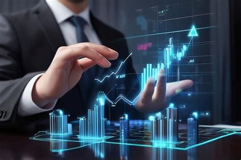 Premium Photo Planning And Strategy Stock Market Business Growth Progress Or Success Concept