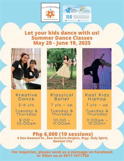 Summer Dance Classes Jomars Haven Foundation
