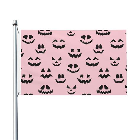 Halloween Flags Pattern 7 3x5 Ft Double Sided Yard Flags With Grommet Garden Flags For Outside