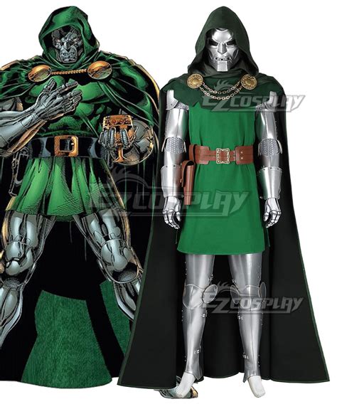 Marvel Doctor Doom Fantastic Four Victor Von Doom Cosplay Costume