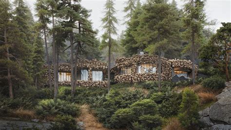 Omer Arbel Proposes Surrounding Washington Houses With Cedar Orbs