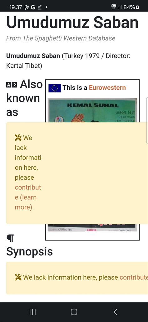 Mobile Layout Issue Bureau The Spaghetti Western Database Forum