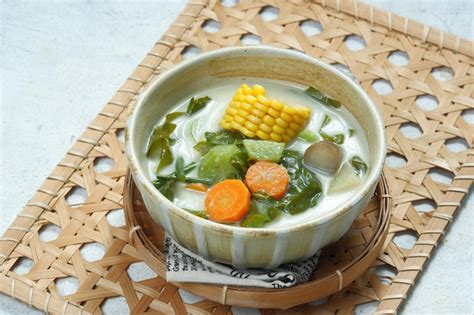 Premium Photo Sayur Lodeh Or Vegetables With Coconut Milk Soup Is