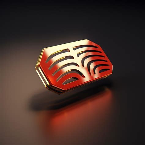 Premium Ai Image Logo Origin Random Shape Irregular