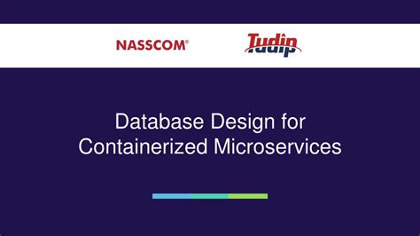 Ppt Nasscom Presentation On Microservices Database Architecture By