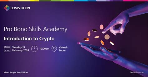 Genevieve Widger On Linkedin Pro Bono Skills Academy Introduction To Crypto
