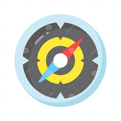An Amazing Vector Design Of Compass In Modern Style Navigation Tool