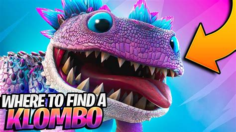Where To Find A Klombo Every Match Klombo 100 Spawn Location Youtube