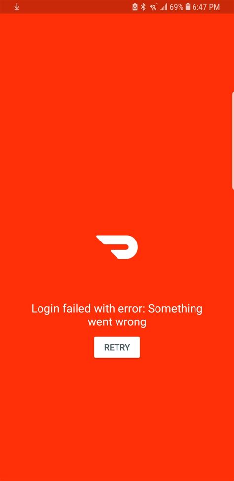 Dasher app connectivity issues. Is anybody else having this problem ...
