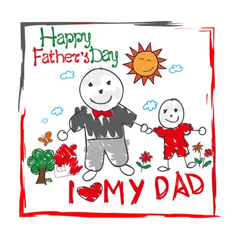 Happy Fathers Day Drawings