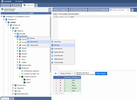 18 Postgres Xl — Omnidb 2150 Documentation