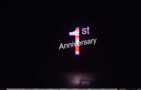 Happy 1 St Anniversary Happy 1 St Anniversary ครบรอบ 1 ปี Crystal