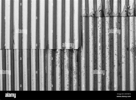 Industrial Rusty Background Old Grunge Rusty Zinc Wall For Textured