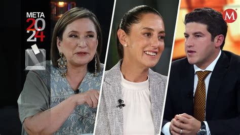 Arrancan las precampañas Claudia Sheinbaum Xóchitl Gálvez y Samuel