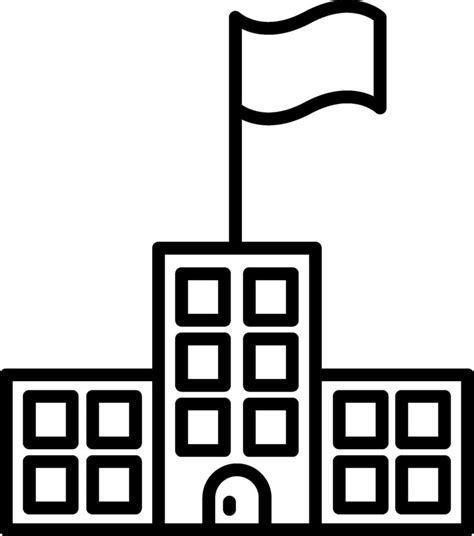 Building Line Icon 43258241 Vector Art At Vecteezy