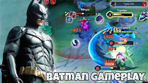 Batman Jungle Pro Gameplay Arena Of Valor Liên Quân Mobile Cot Youtube