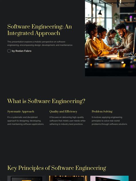 Integrated Software Engineering Overview Pdf Software Testing
