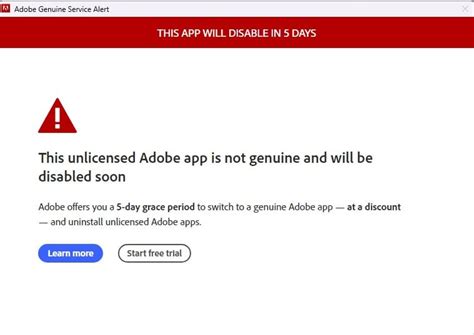 一招就解決Adobe各版本This unlicensed Photoshop app has been disabled Get