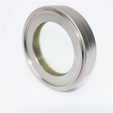 Tight Sealing Hermetic Sight Glass Flanged Glass To Metal Seal