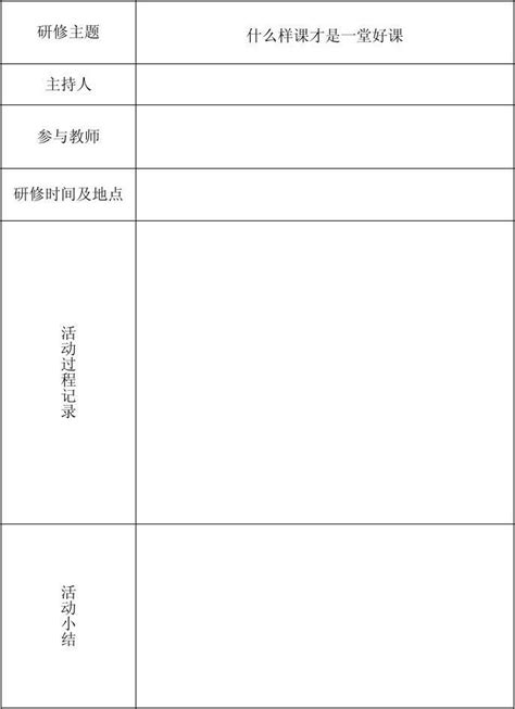 校本活动记录word文档在线阅读与下载无忧文档